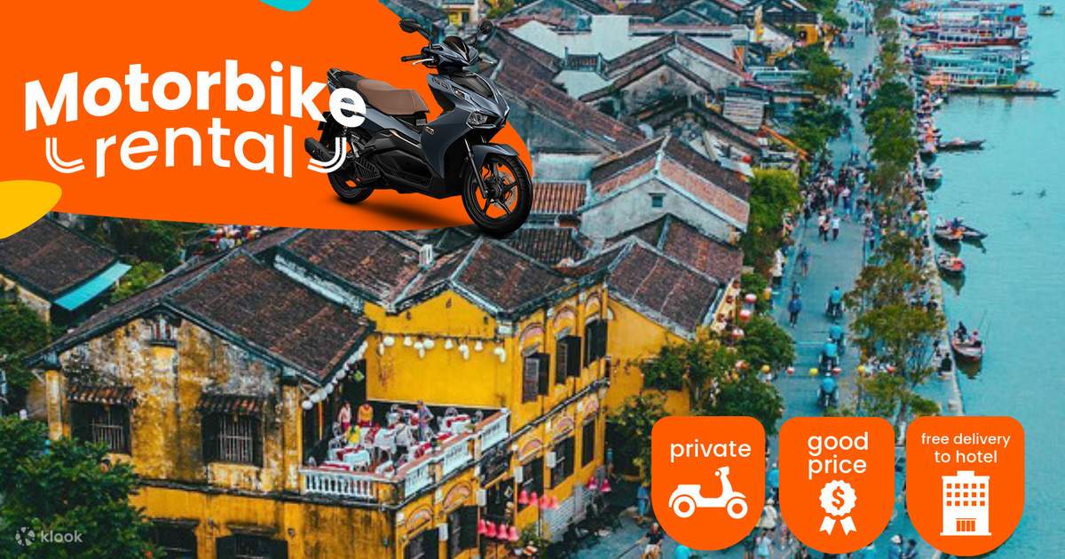 【越南会安】机车 & GoPro 租借 - Klook客路